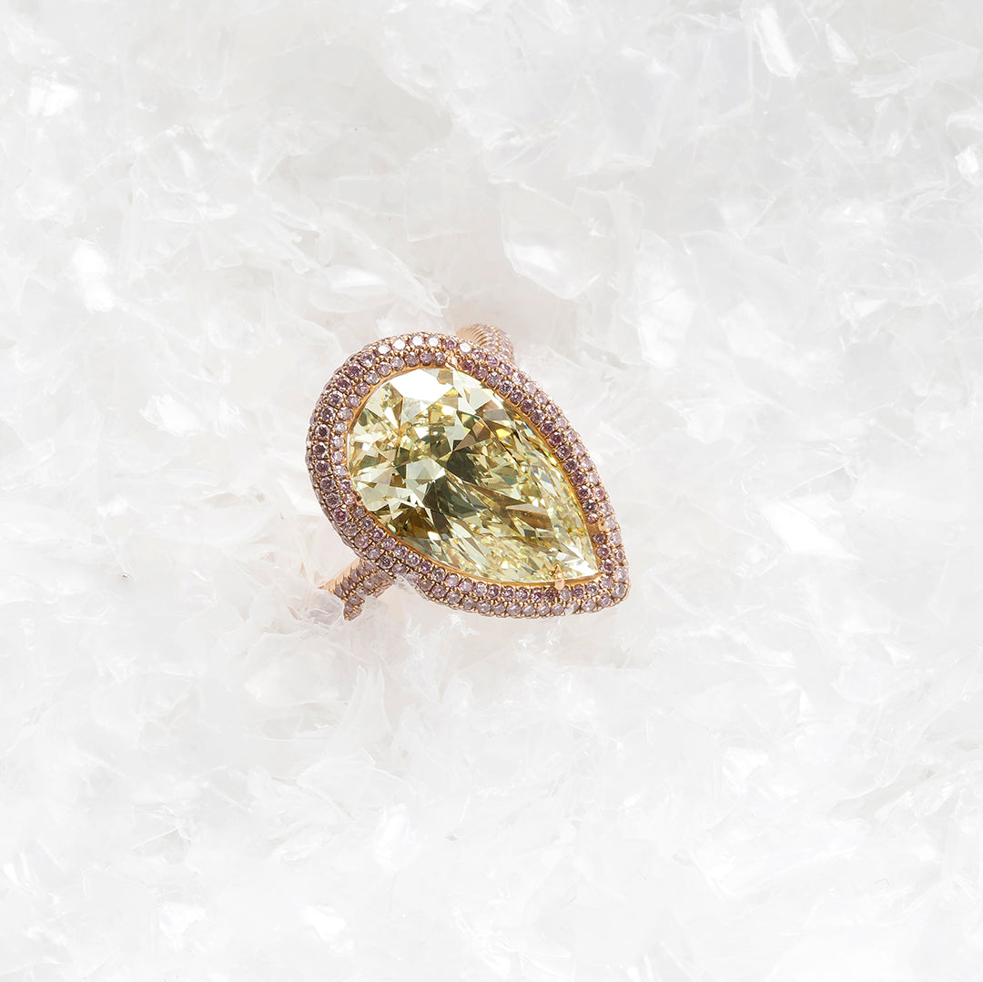 Browse Our Range of Pink Diamond Rings - Customise Your Ring