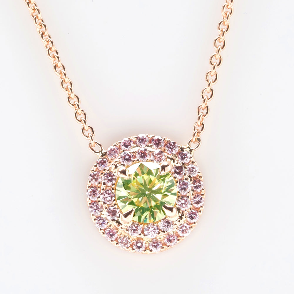 Pink Diamond Necklaces and Natural Pink Diamond Jewelry
