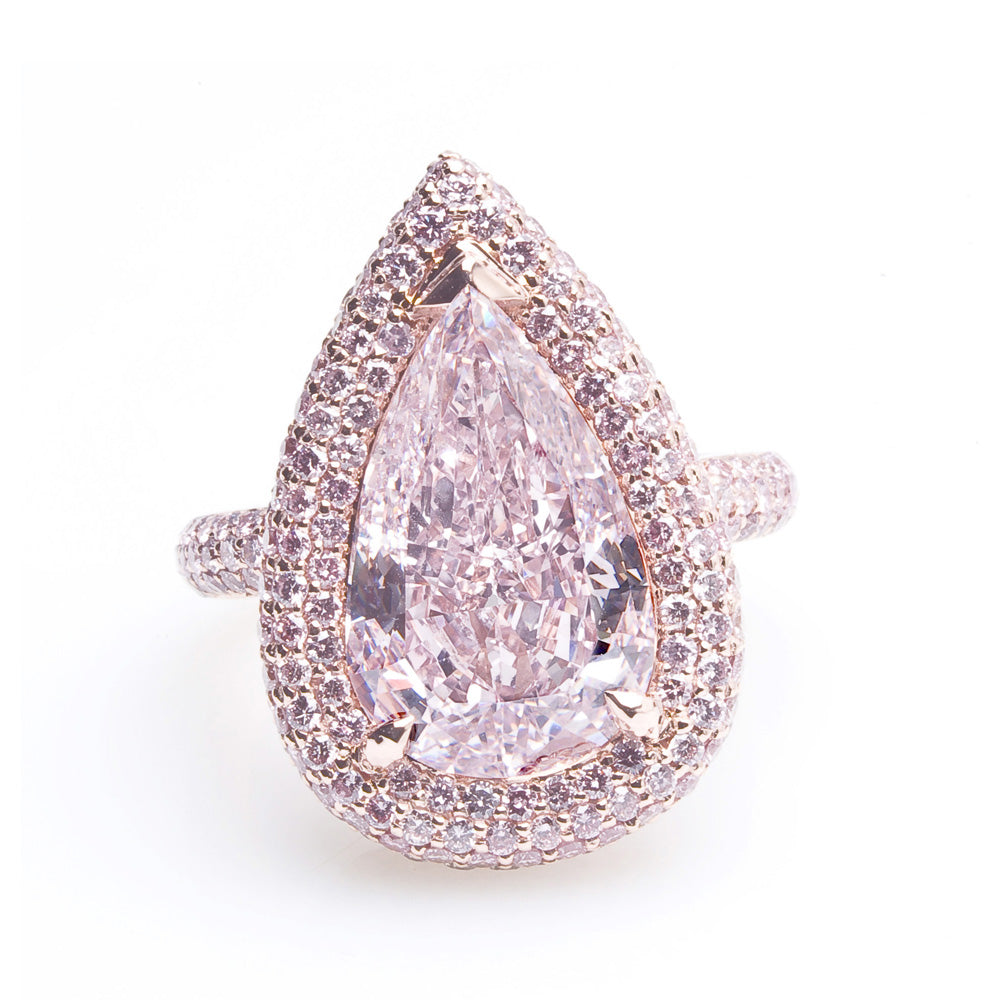 Browse Our Range of Pink Diamond Rings - Customise Your Ring